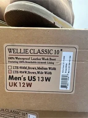 Muck Boots | Shoes | Mens Muck Wellington Boot 3w New | Poshmark